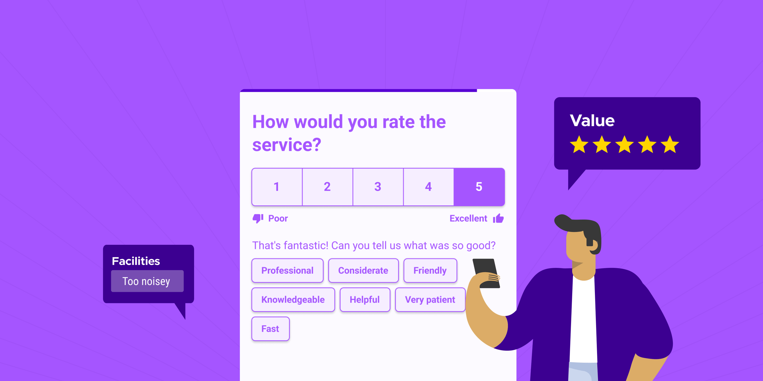 Best Customer Service Survey Questions to Improve Guest Feedback | ROLLER