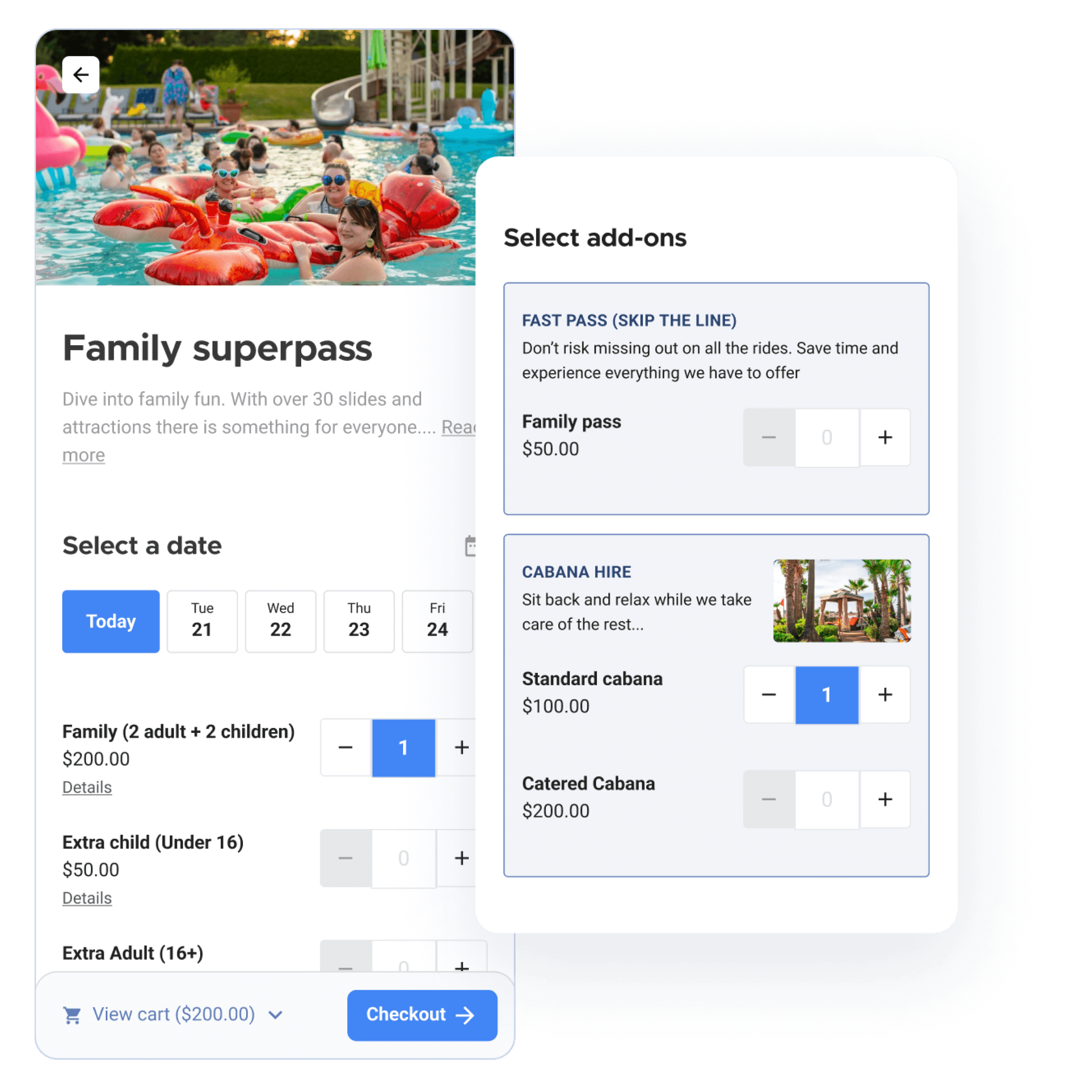 Online Ticketing System: Convert more guests with fewer clicks