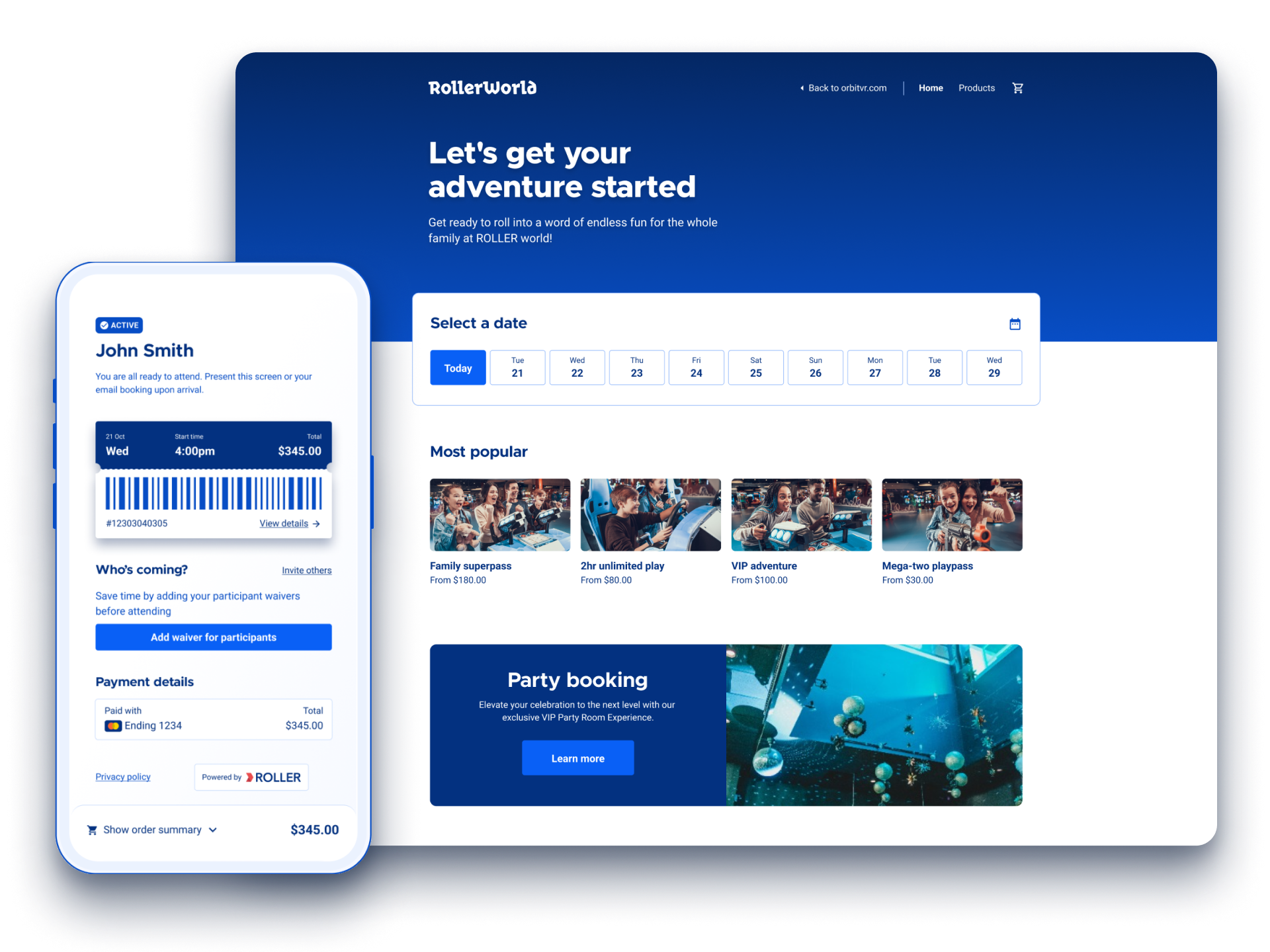 All-in-one Software for Attractions | ROLLER