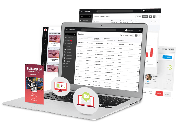 Leisure & Entertainment Venue Management Software | ROLLER