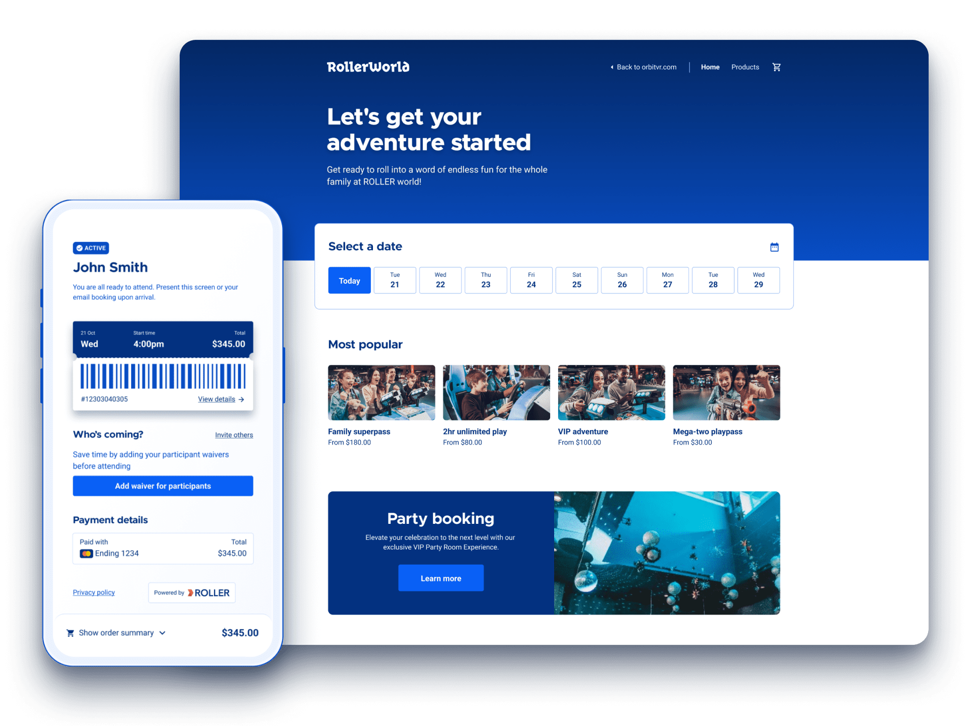 All-in-one Software for Attractions | ROLLER